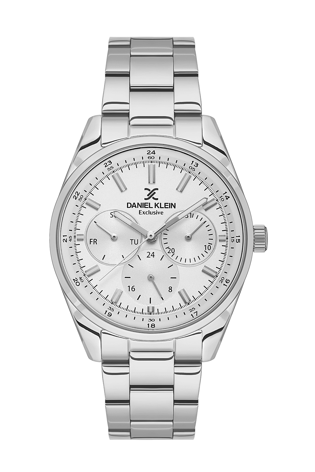 Daniel Klein Exclusive Women Triple Silver Watch – Daniel Klein Watch USA