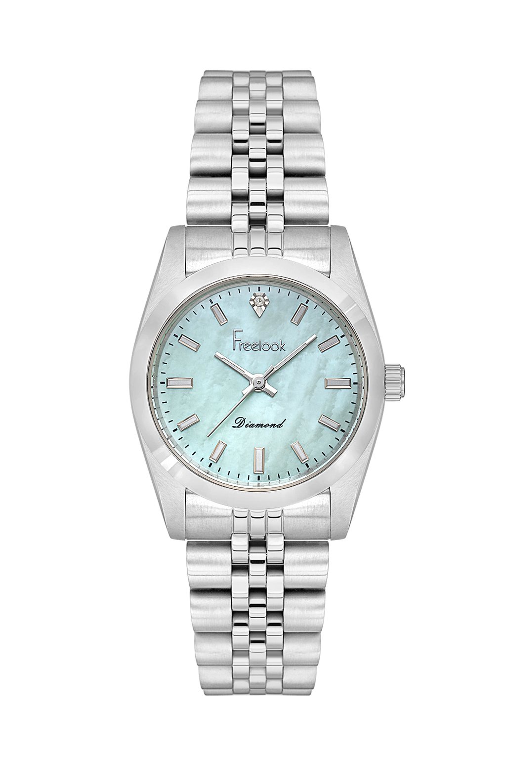 Freelook Naturelle Women Light Blue Diamond Set Watch – Daniel Klein ...